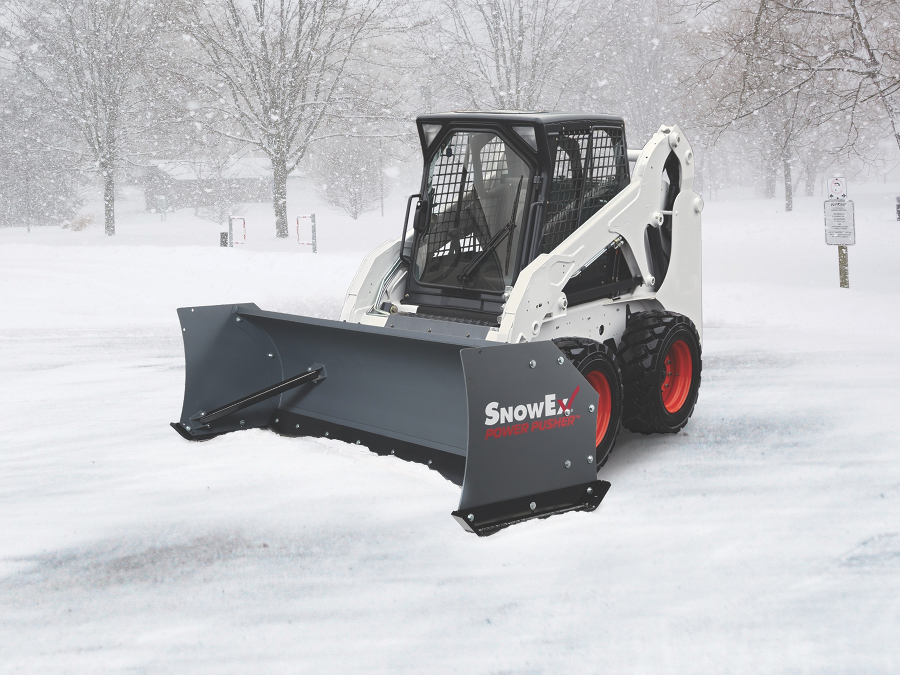 New SnowEx® POWER PUSHER™ TE Snow Pushers Feature Steel Trip-Edges ...